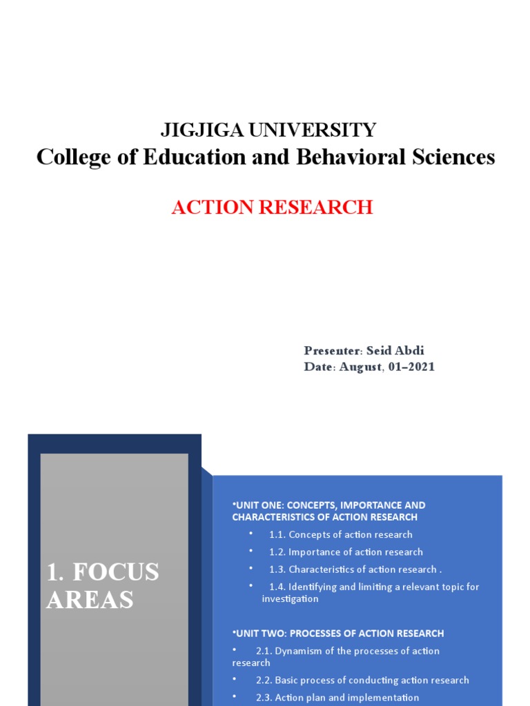 Action Research Program | PDF | Action Research | Teachers