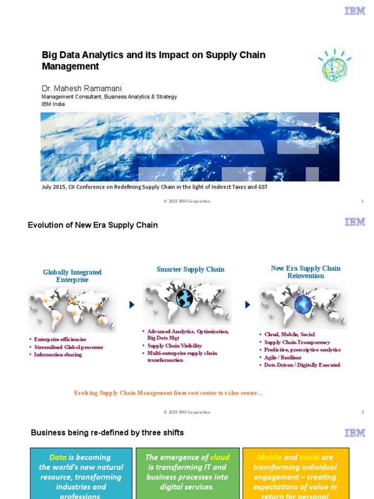 Big Data Analytics and Its Impact On Supply Chain Management | PDF ...