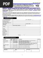 022 Application For Minimum Safe Manning Certificate | PDF | Industries ...