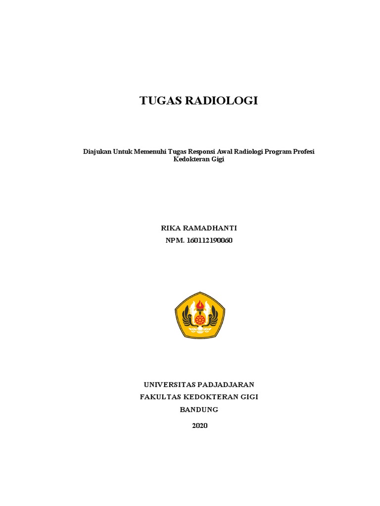 TUGAS RESPONSI RADIOLOGI-edited | PDF