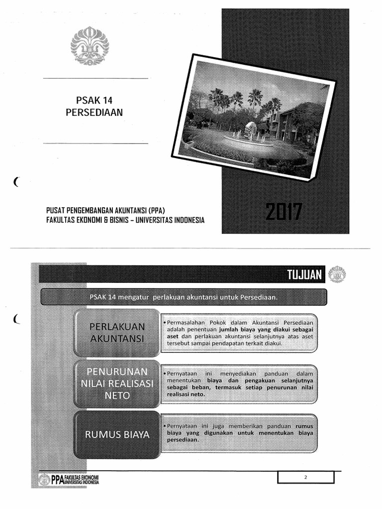 PSAK 14 Persediaan | PDF