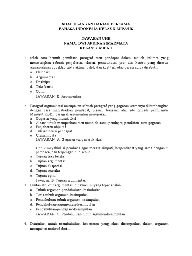 Dwi Aprina Simarmata X A 1 | PDF