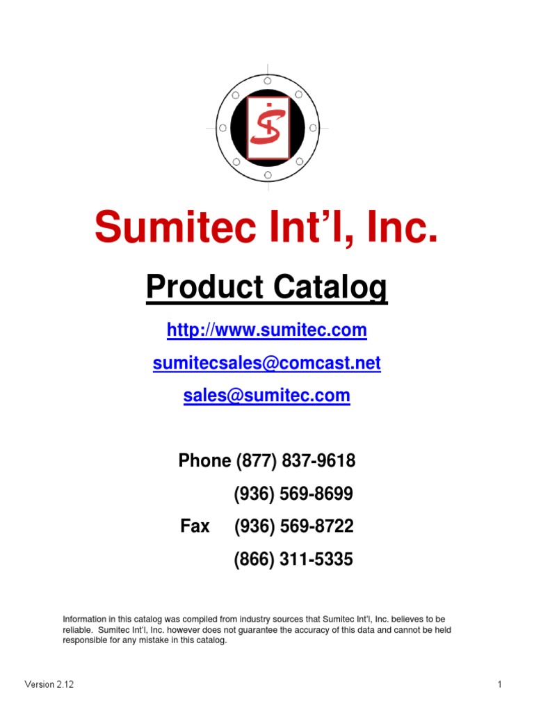 Sumitec Catalog | PDF | Pipe (Fluid Conveyance) | Building Engineering