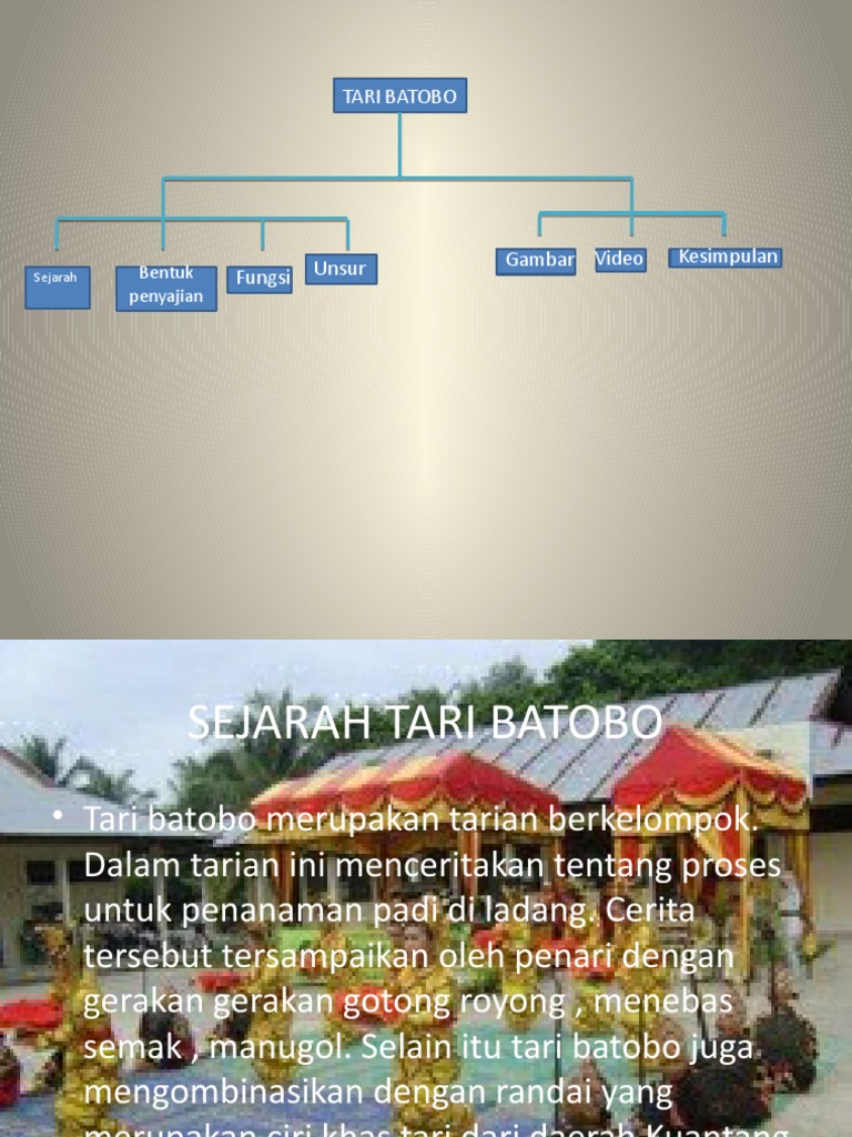 Sejarah dan Fungsi Tari Batobo | PDF | Ilmu Sosial