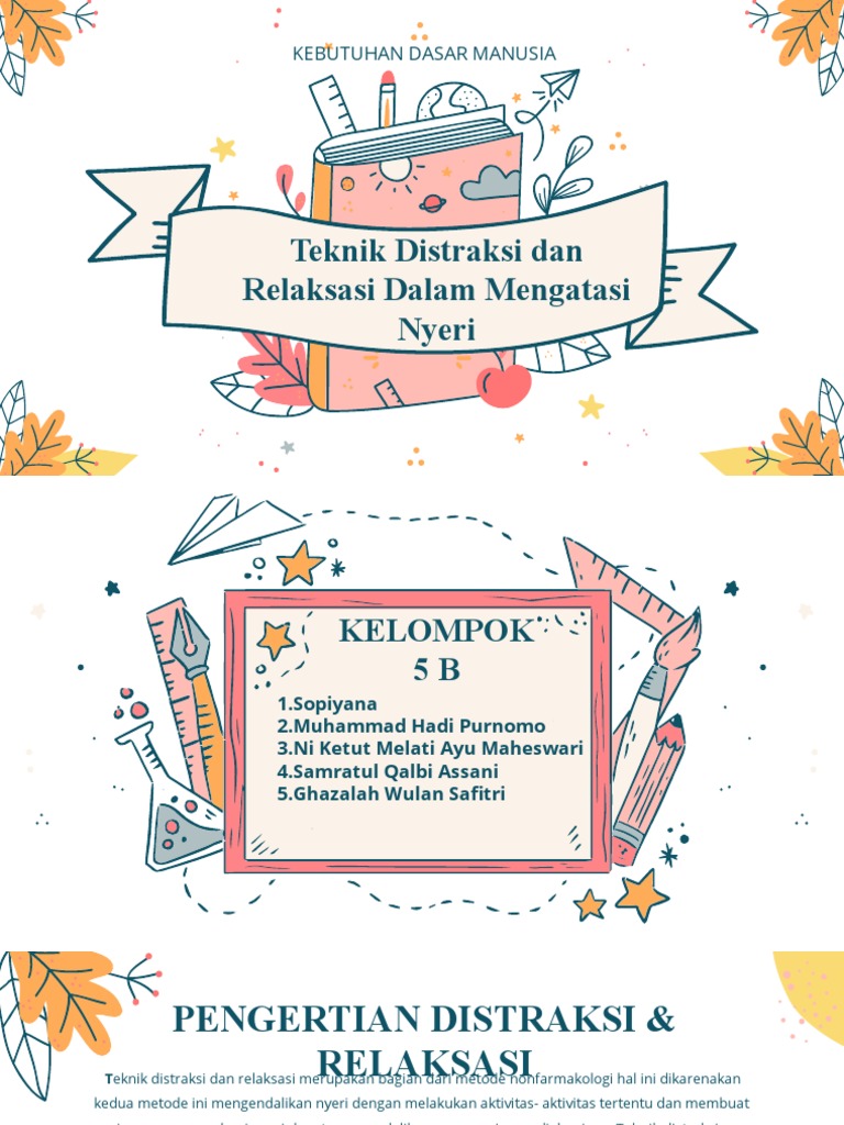 Teknik Distraksi Dan Relaksasi | PDF | Kesehatan Holistik