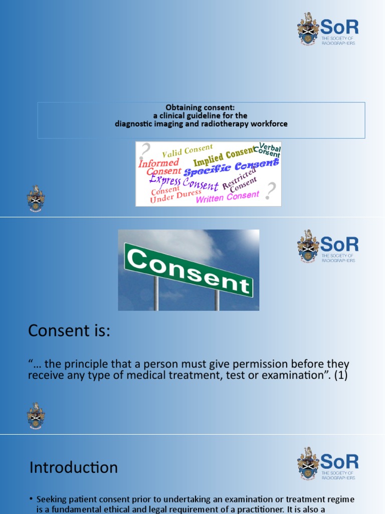Consent Presentation 2 | PDF | Informed Consent | Risk