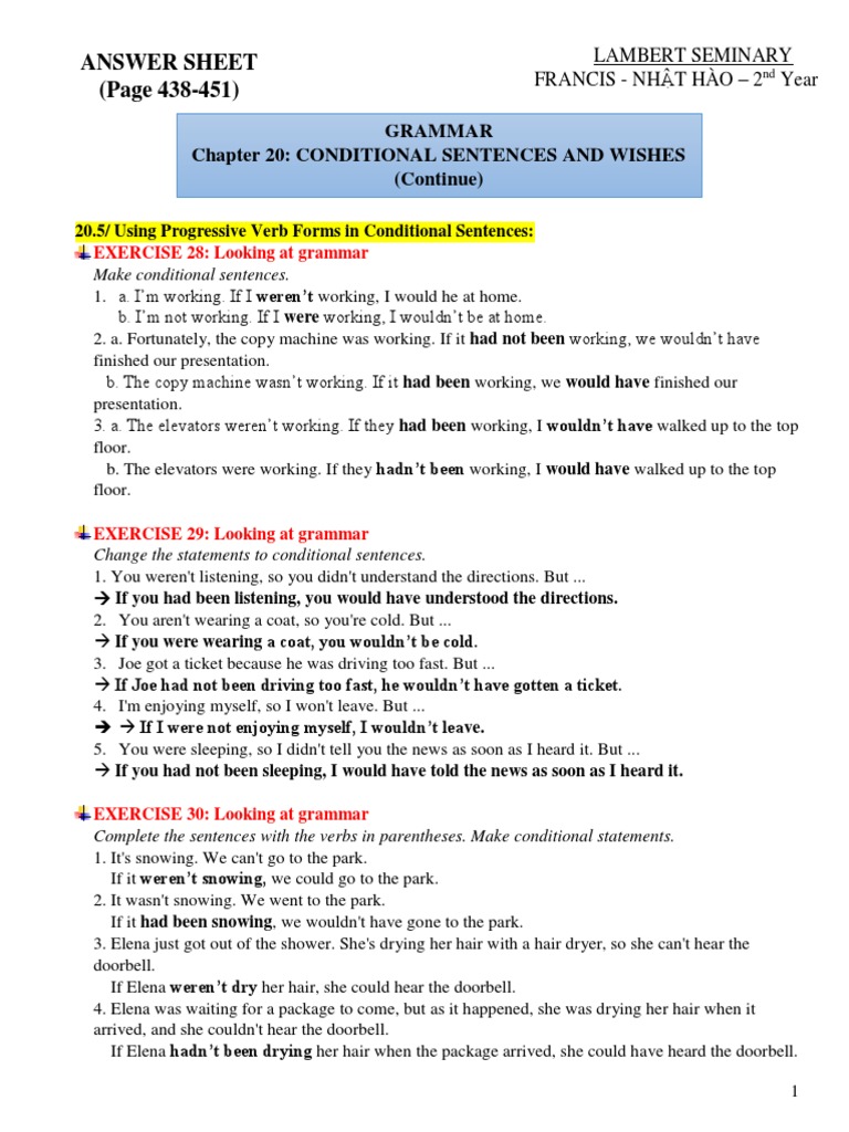 Grammar 10 | PDF | Headache