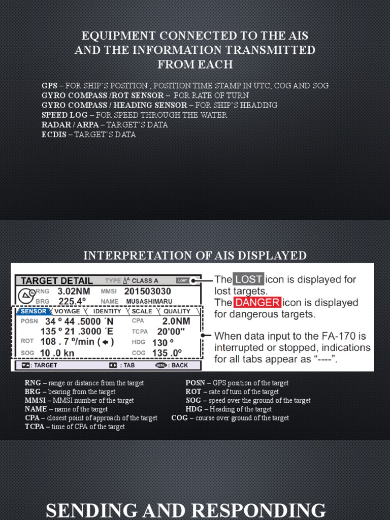 AIS Equipment and Data Overview | PDF | Computers