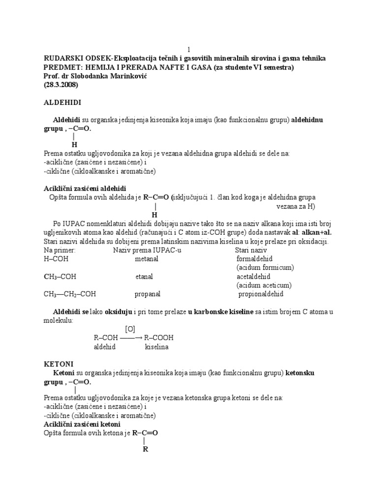 06hemija I Prerada Nafte I Gasa 6 | PDF