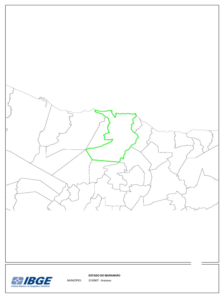 Mapa Mudo Araioses | PDF