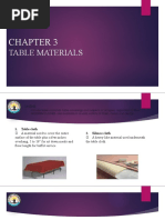 Module 1 (Table Appointment) | PDF | Tableware | Spoon