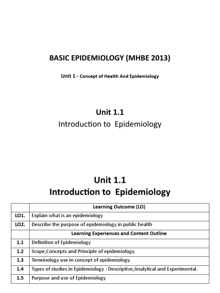 Introduction to Basic Epidemiology | PDF | Epidemiology | Confounding