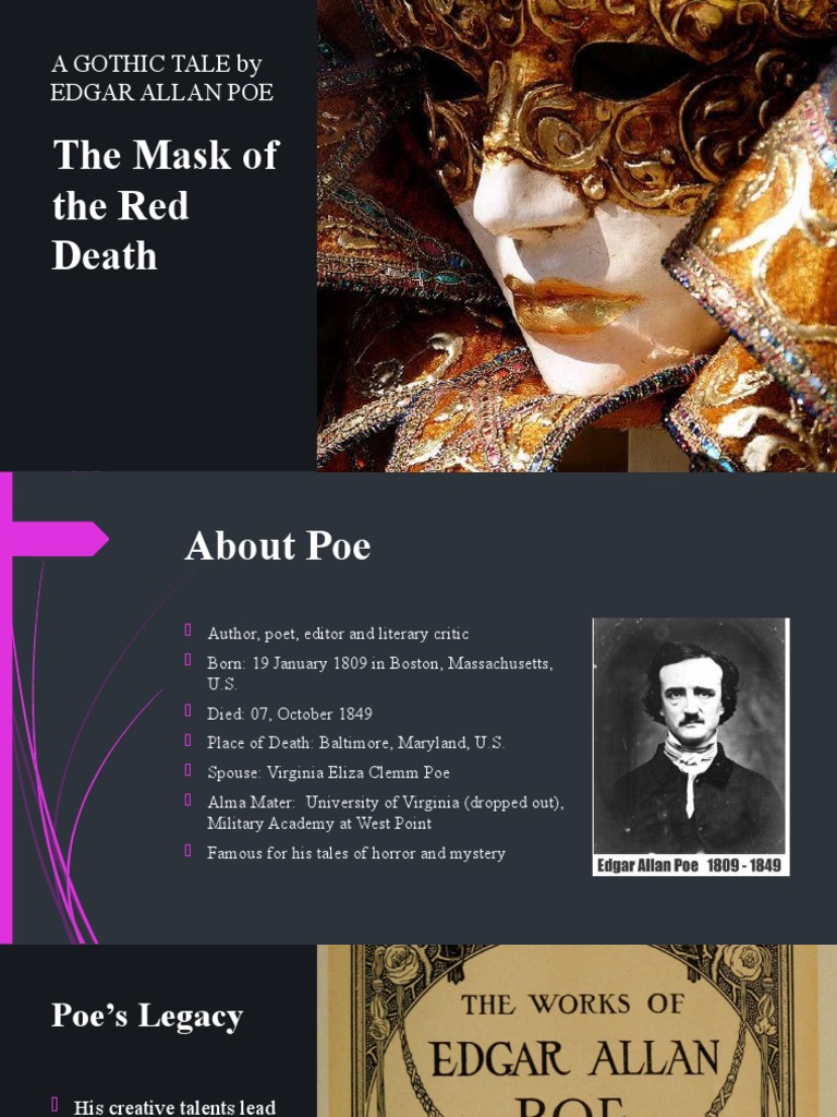 The Mask of The Red Death | PDF | Edgar Allan Poe