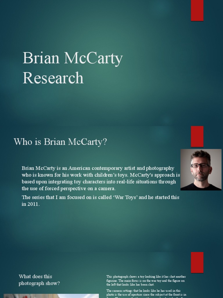 Brian Mccarty Research | PDF