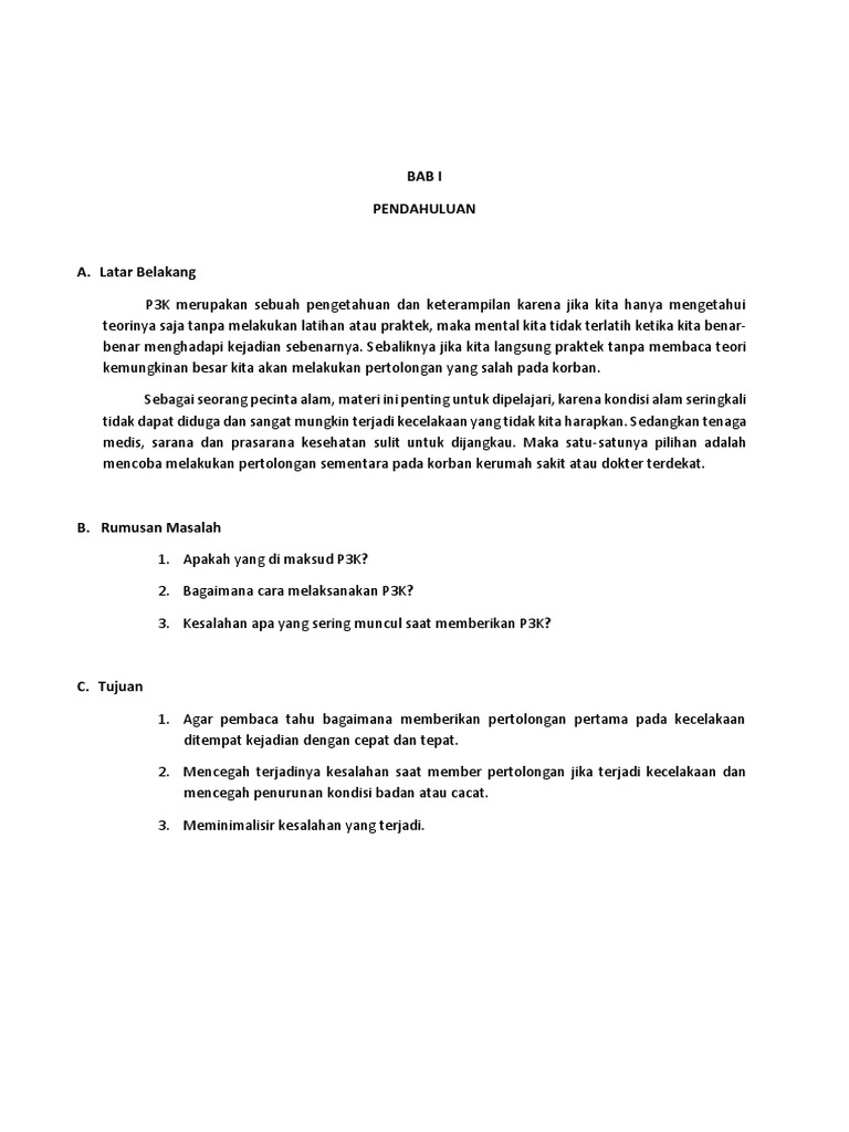 Makalah p3k | PDF