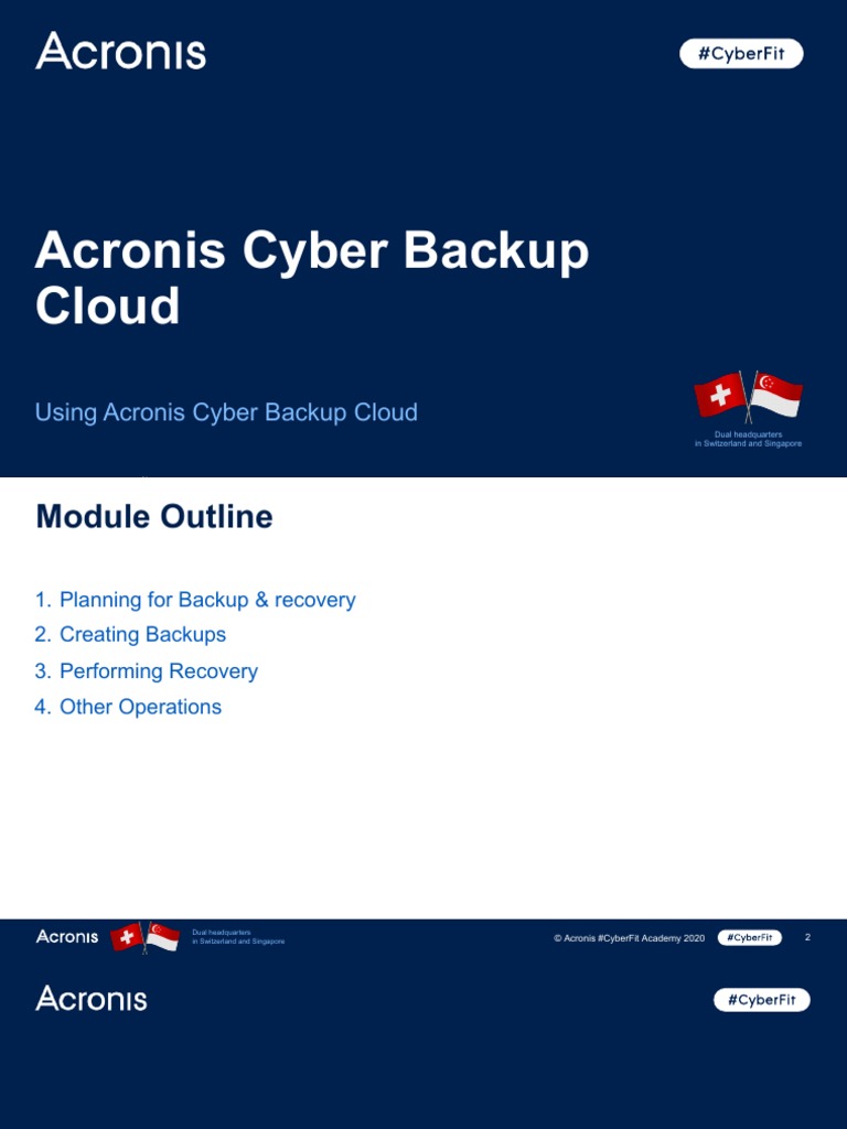 4 - Learn About Acronis | PDF | Hyper V | Backup