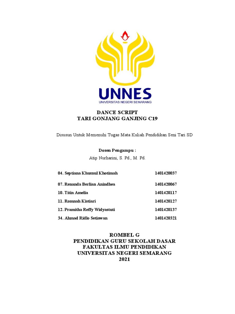 Dance Script Done | PDF