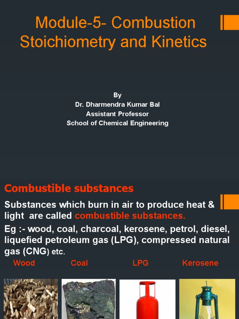 Module 5 Combustion | Download Free PDF | Combustion | Fuels