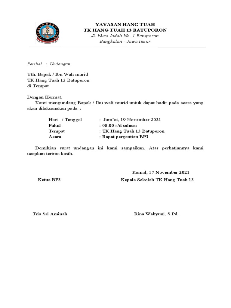 Undangan Figa | PDF