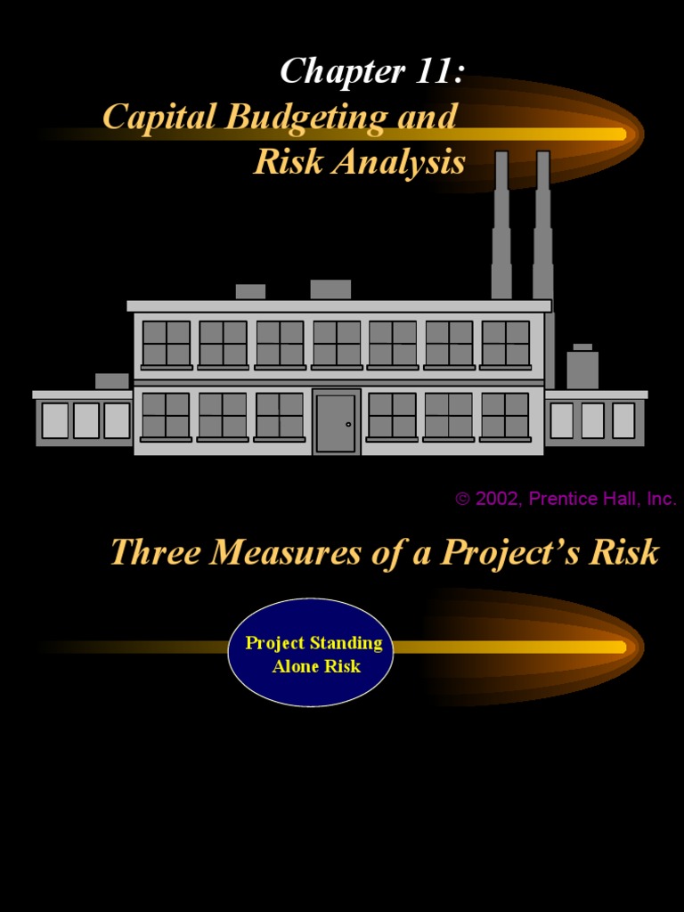 Fmch11 Capital Budgeting Risk Analysis | PDF | Capital Budgeting | Risk ...