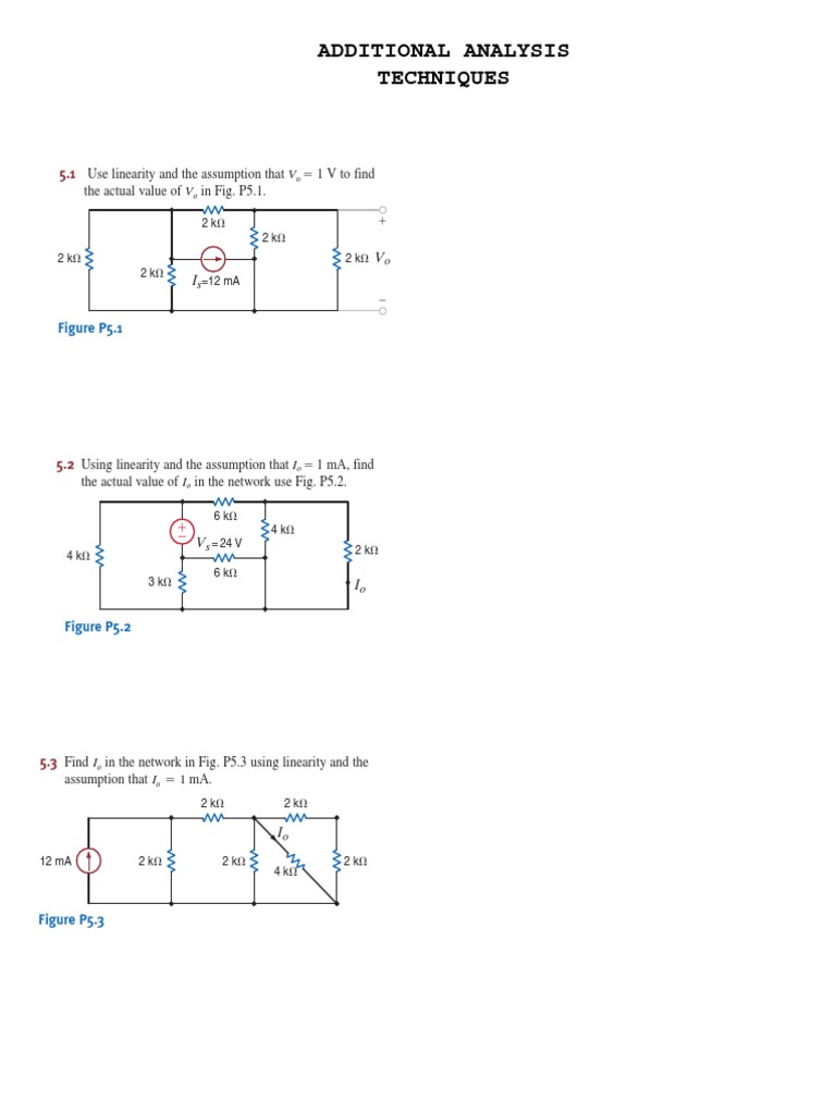 Chapter 5 | PDF | Analog Circuits | Electronics