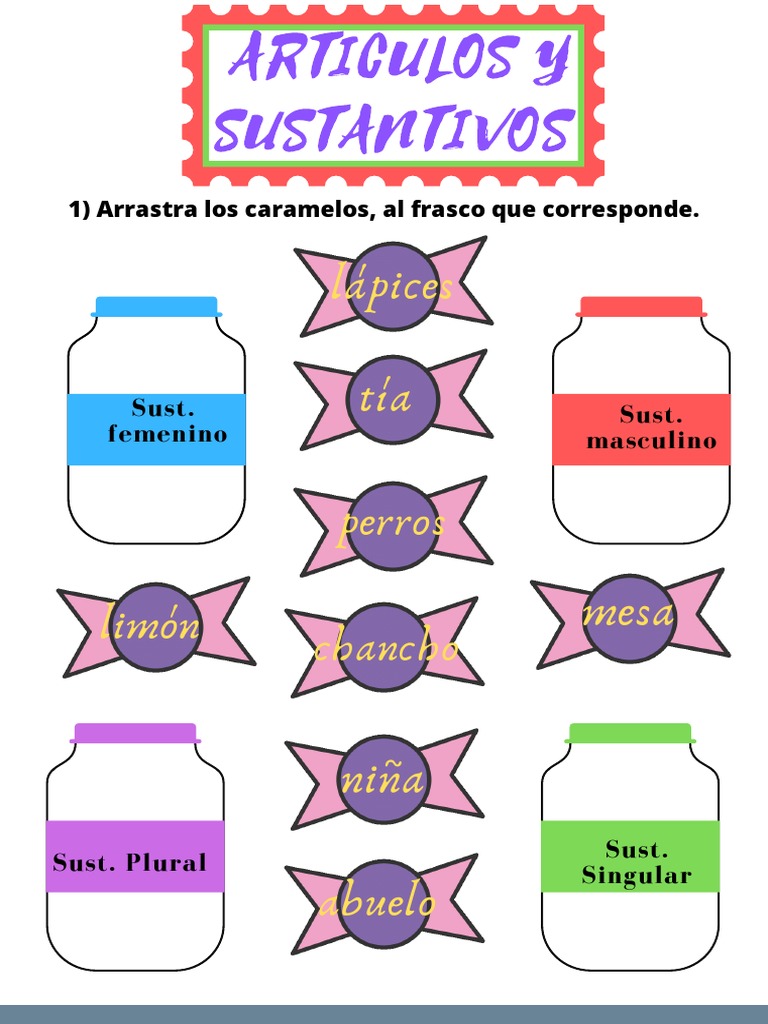 Artículos y Sustantivos en Español | PDF