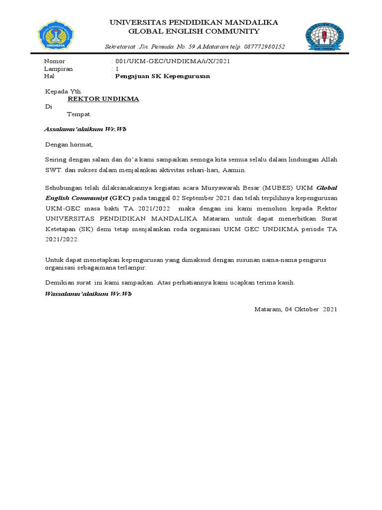 Bagi SK NEW DIAN GEC 02 OKTOBER 2021 | PDF