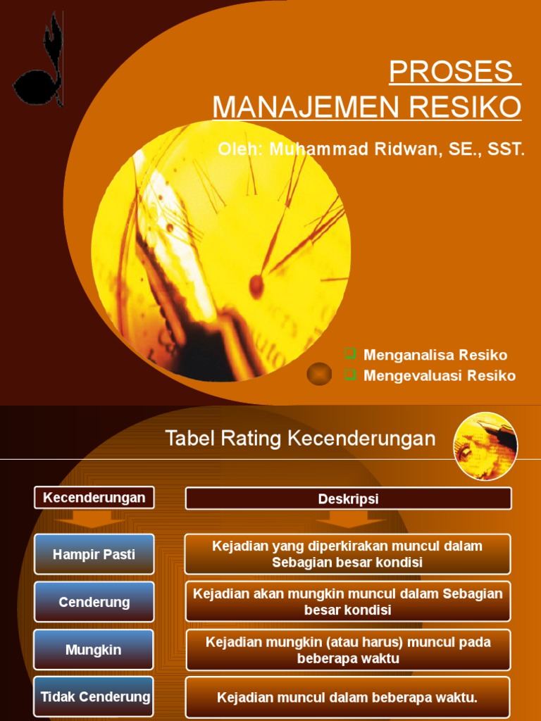 Proses Riskman | PDF