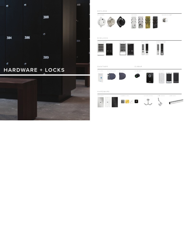Keyless Lock Hardware Overview | PDF