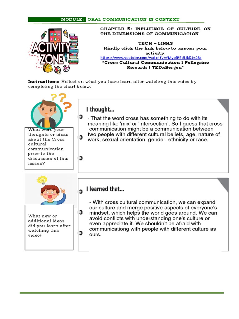 Chapter 5 - Activity | PDF