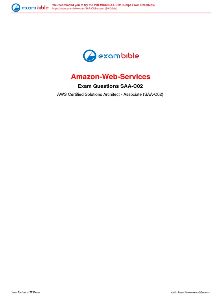 Amazon Web Services Prep4sure Saa-C02 Vce Download 2021-Jun-23 by Michell 277q Vce | PDF ...