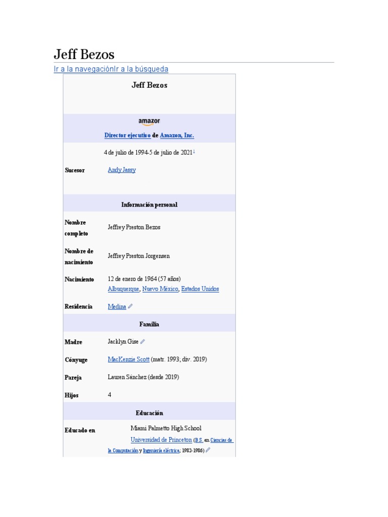 Jeff Bezos | PDF