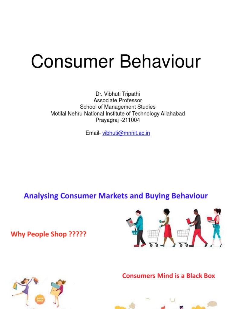 Consumer Behaviour - Marketing | PDF | Consumer Behaviour | Behavior