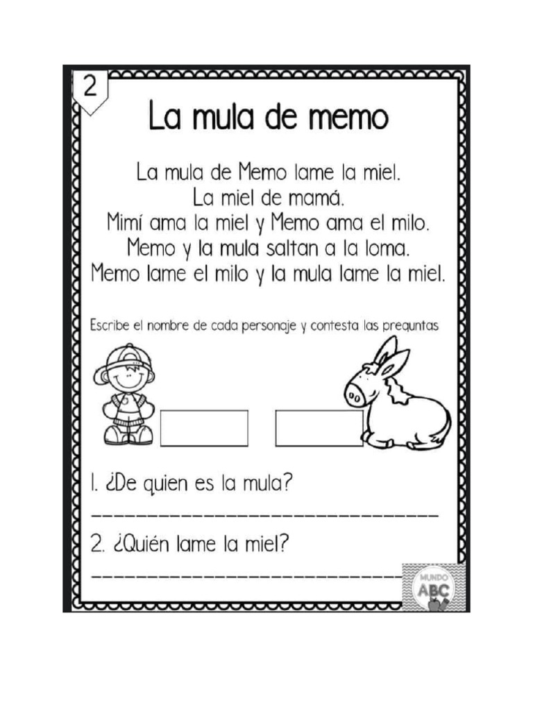 La Mula De Memo Pdf