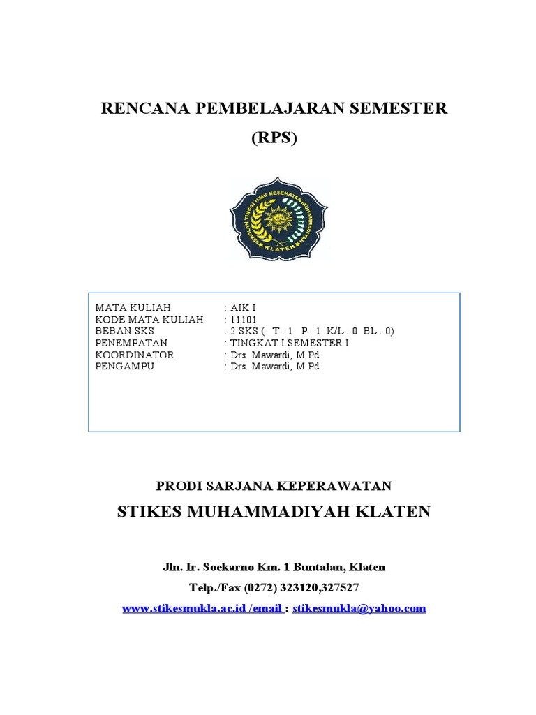 RPS Aik I | PDF