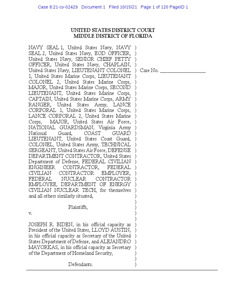 Liberty Counsel Military Complaint | PDF | United States Navy Sea Ls ...