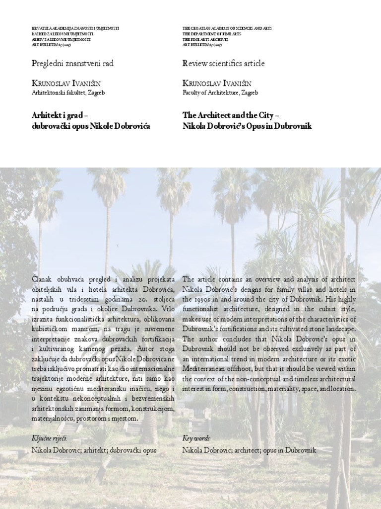 Pages From Art Bilten 65 Book 7 | PDF | Architectural Design | Architecture