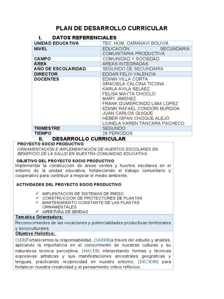 PDC Integrado 2 Sec | PDF | Lápiz | Dibujo