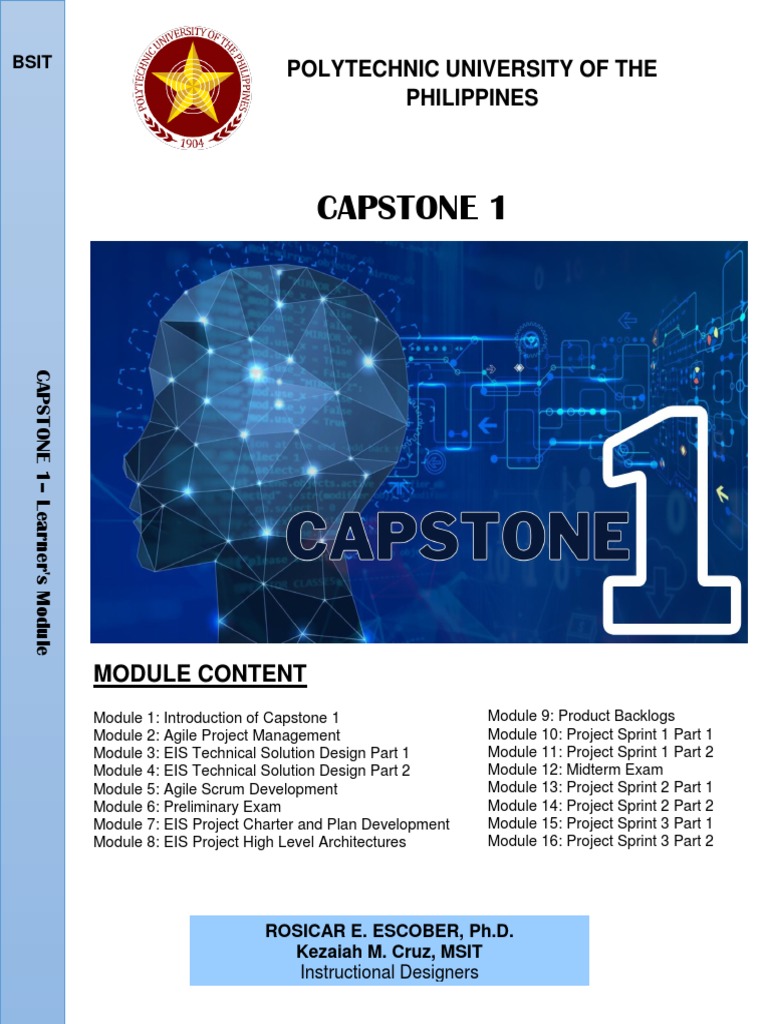 Agile Project Management in Capstone 1 | PDF | Agile Software ...