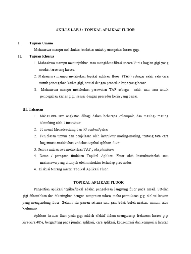 Materi SL Blok 7 TAF | PDF