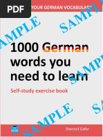 The Handbook - German Grammer A1-B2 | PDF