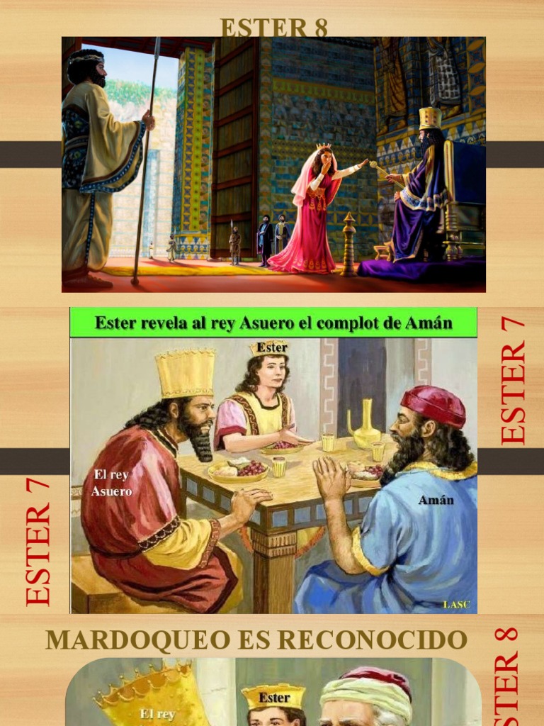 Ester 8: La Salvación de los Judíos | PDF | Esther | Biblia hebrea