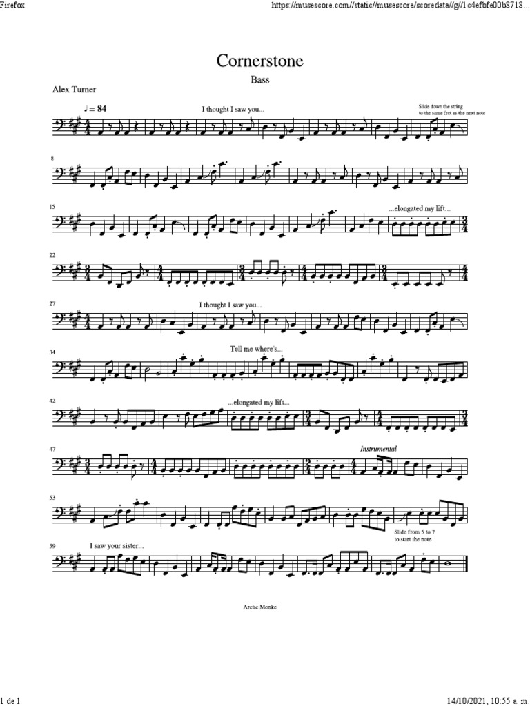 Cornerstone Bass | PDF