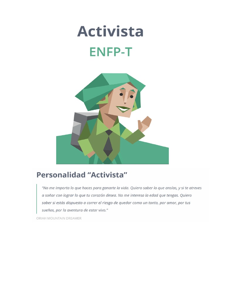 Test de 16 Personalidades | PDF