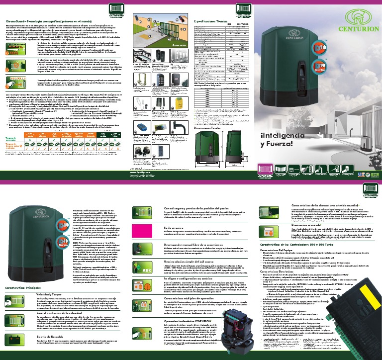 D10 D10 Turbo Brochure-06112014-Spanish | PDF | Ingenieria Eléctrica | Cargador de batería