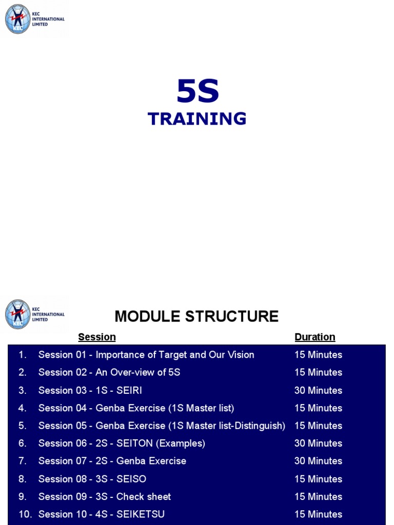 5S Module | PDF