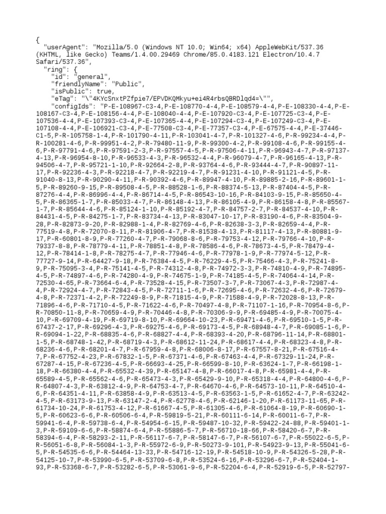 MSTeams Diagnostics Log 11-11-2021!19!11 - 38 | PDF | Software Engineering | Computing