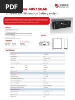 SAMSUNG LIB Battery System For UPS Product Specification 136S 128S ...