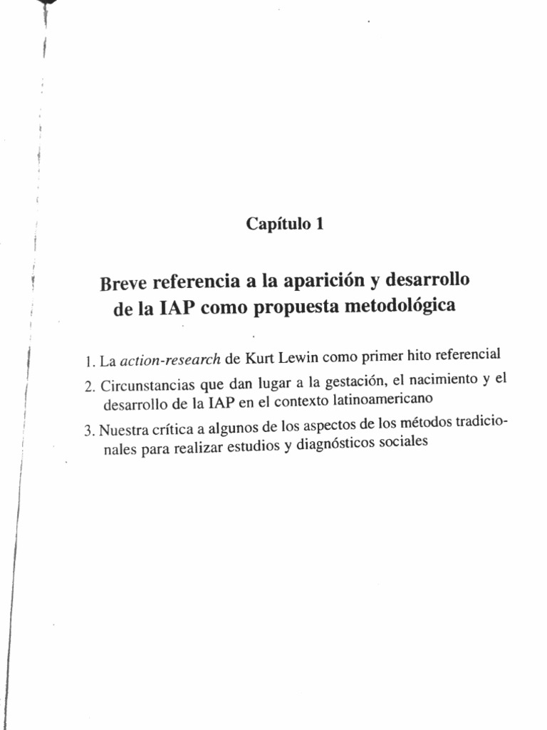 Cap 1 IAP Ander Egg | PDF