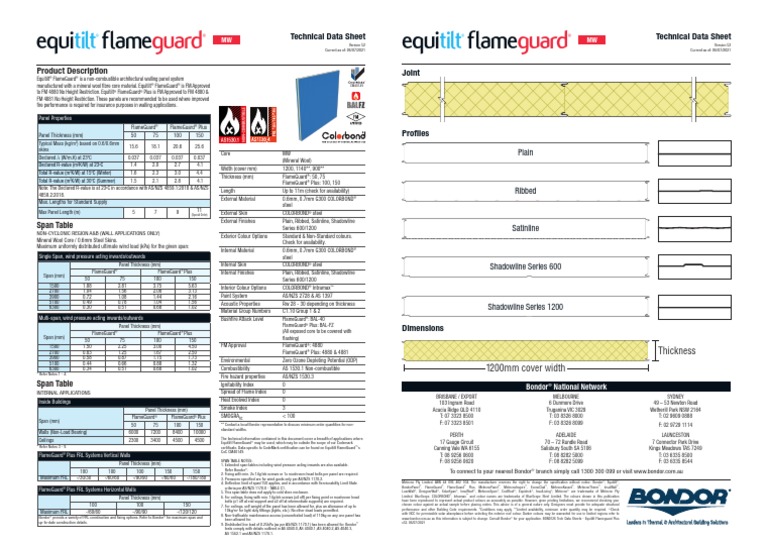 BON0126 Tech Data Sheets - Equitilt FlameGuard Plus v52 | PDF ...